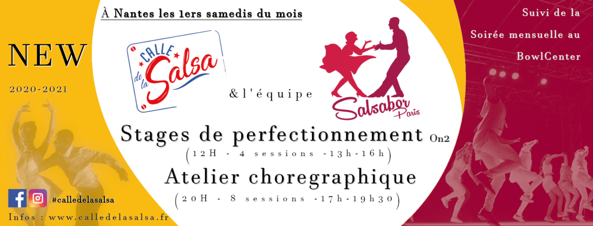 Les Stages saison 2020/2021 - Calle de la Salsa